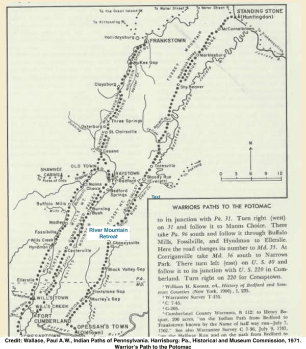 Warrior's Path to River Mountain - Appalachian Mountains Pennsylvania