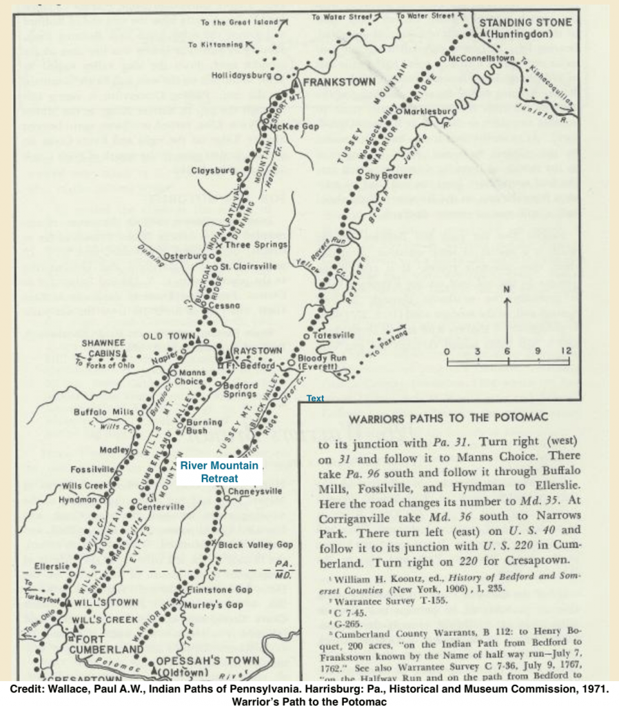 Warrior's Path to River Mountain - Appalachian Mountains Pennsylvania
